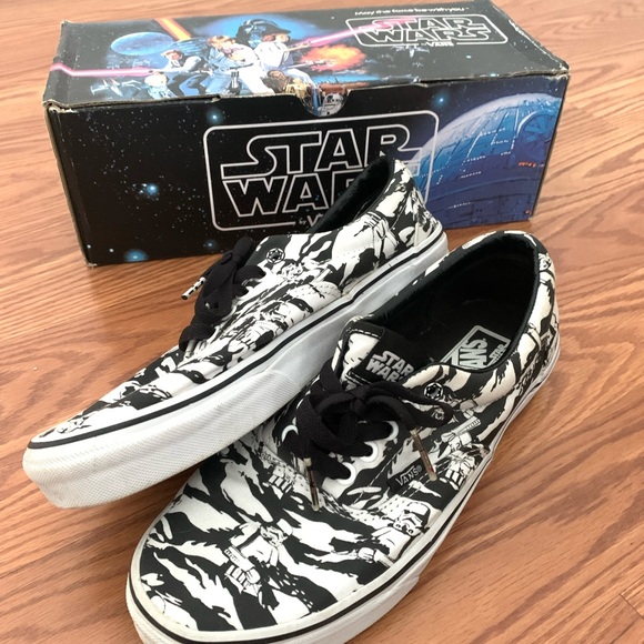 Star Wars | Shoes | Vans Era Star Wars Dark Side Stormtrooper Camo Vans ...